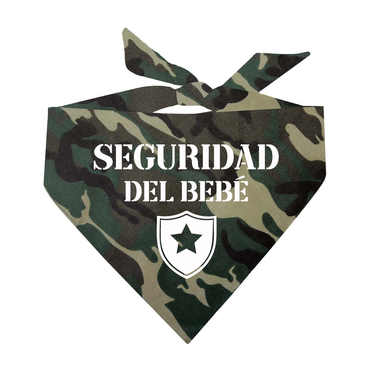 Seguridad Del Bebe (Baby Security) Triangle Dog Bandana - Walmart.com