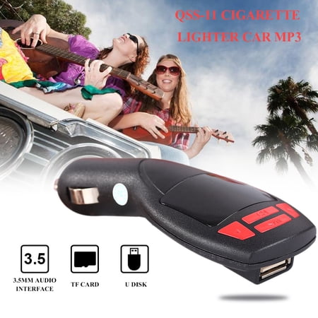 Car Mp3 Music Player Universal DC 12V USB TF Stereo Smartphones ...