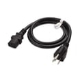Cable Matters 2-Pack 16 AWG Heavy Duty Monitor Power Cord (PC Power ...