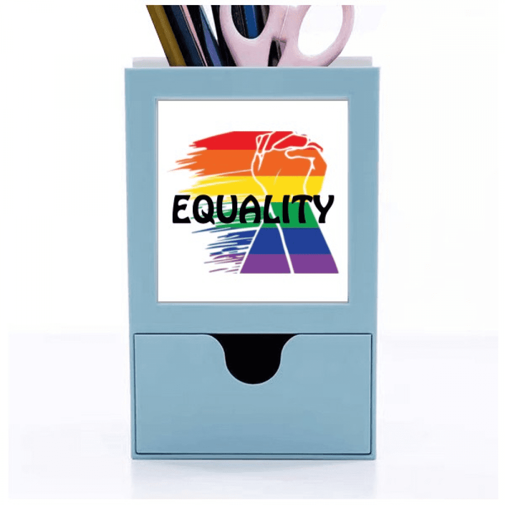 Power Differentiation Identity Rainbow Equality Desk Supplies Organizer ...