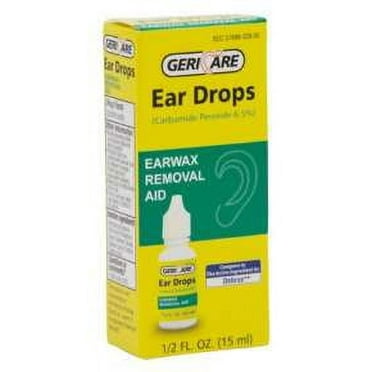 Equate Ear Drops Earwax Removal Aid Carbamide Peroxide 6.5%, 0.5 fl oz ...