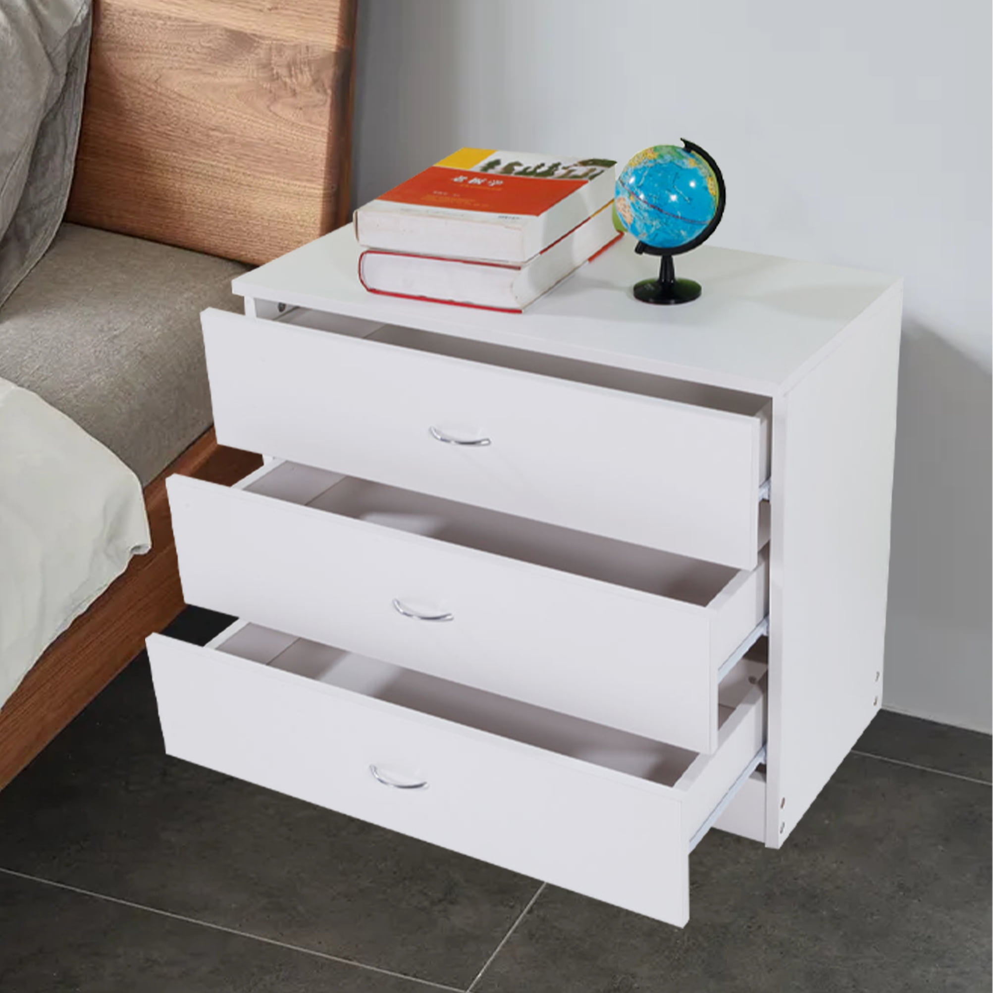 Wood Drawer Chest of Drawers, Modern Dresser Accent Drawer Dresser ...