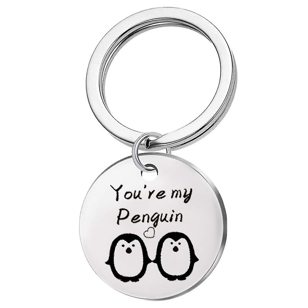 Click here for Muguding Youre My Penguin Couple Keychains Penguin... prices