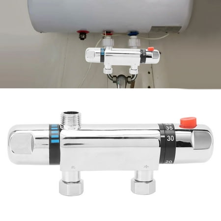 Temperature Control Valve, Thermostatic Mixing Valve Stainless Steel ...