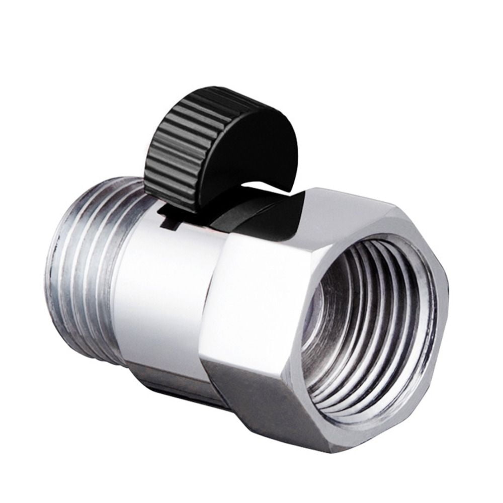 Quick-opening Straight-through Bath Water Tap Accessory Water Shut-Off ...