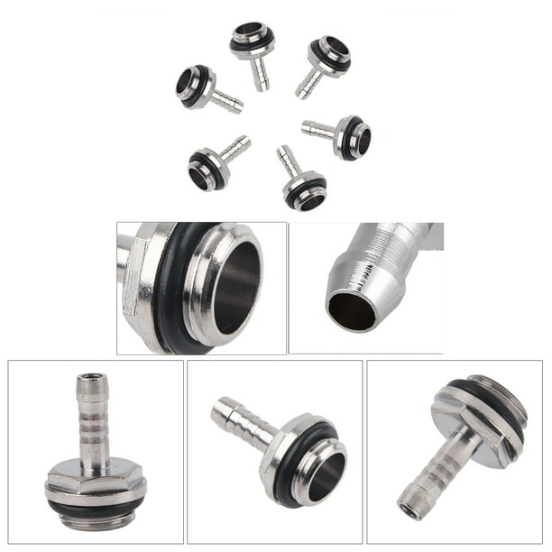 G1/4 Barb Fitting Adapter, Hose Barb To Pipe Fittings Connect For ...