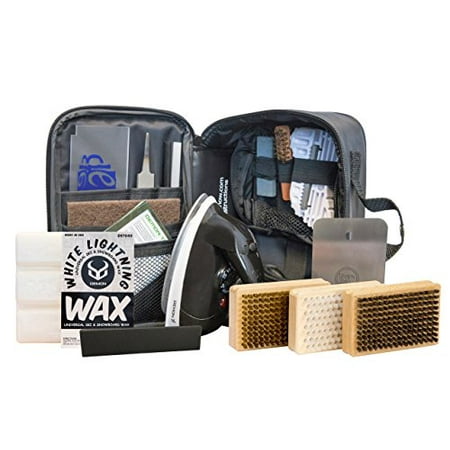 Demon Complete Ski Tune Kit with Wax and Brush Kit- Snowboard Tuning ...