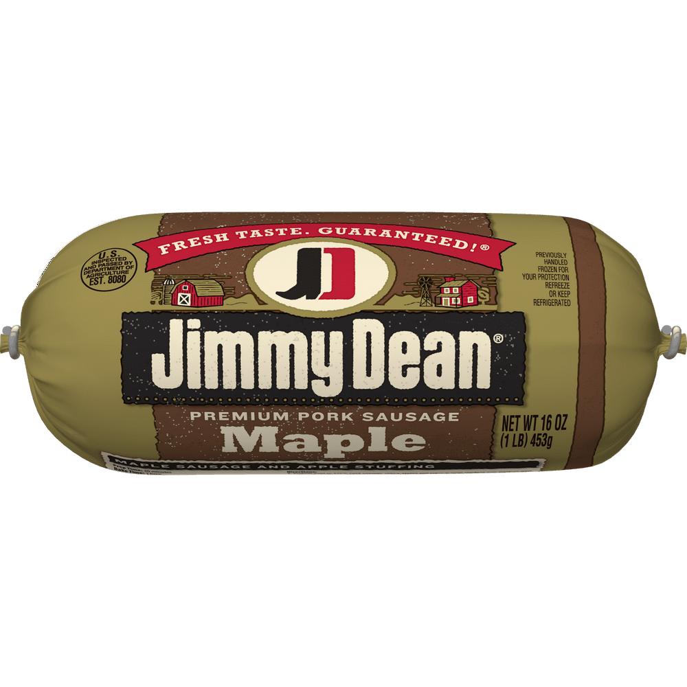 Jimmy Dean Premium Pork Maple Sausage Roll, 16 oz - Walmart.com ... Jimmy Dean Premium Pork Maple Sausage Roll, 16 oz - Walmart.com ...