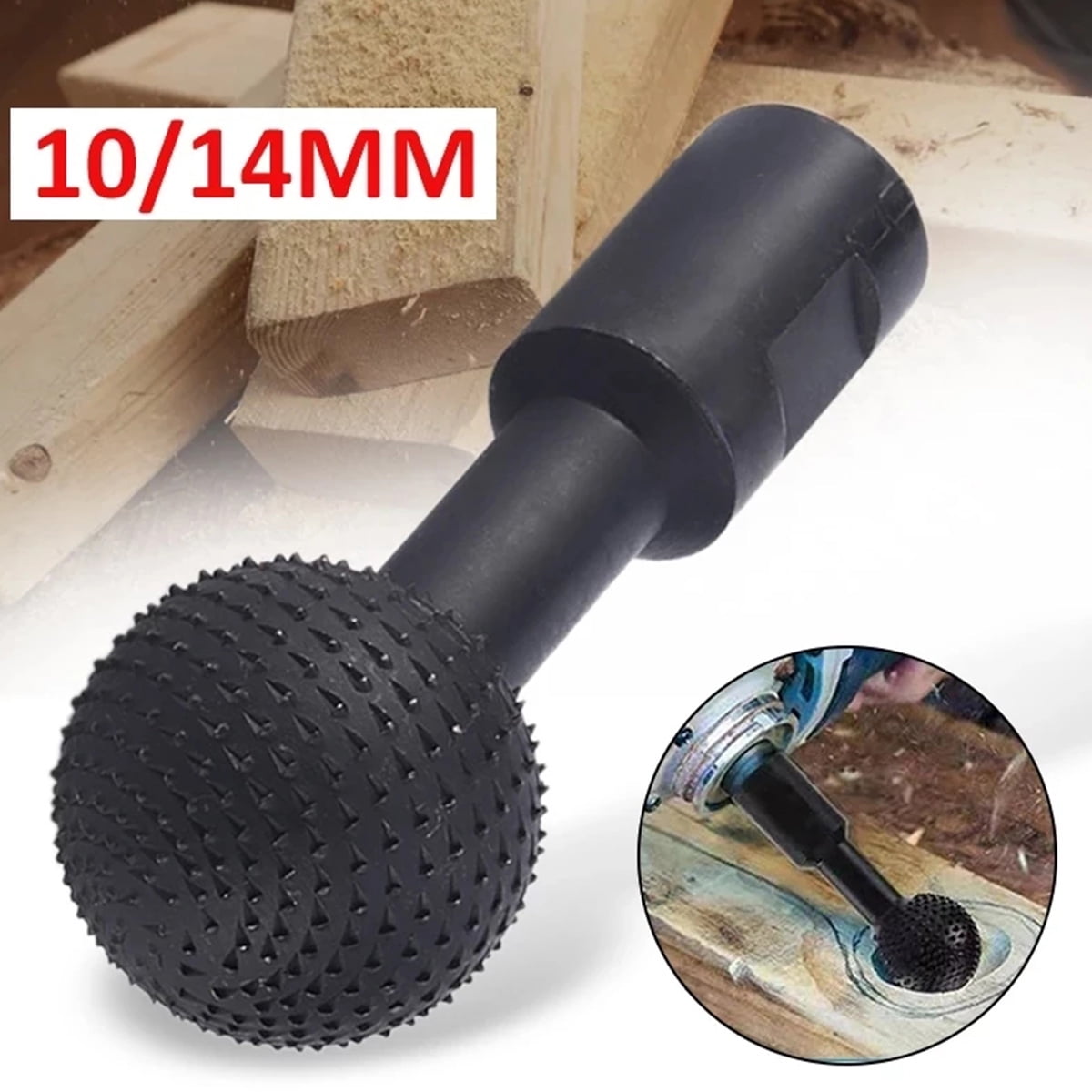 Willstar Sphere Rotary Burr Rotary Grinding Head Carbon Steel Burr Ball ...