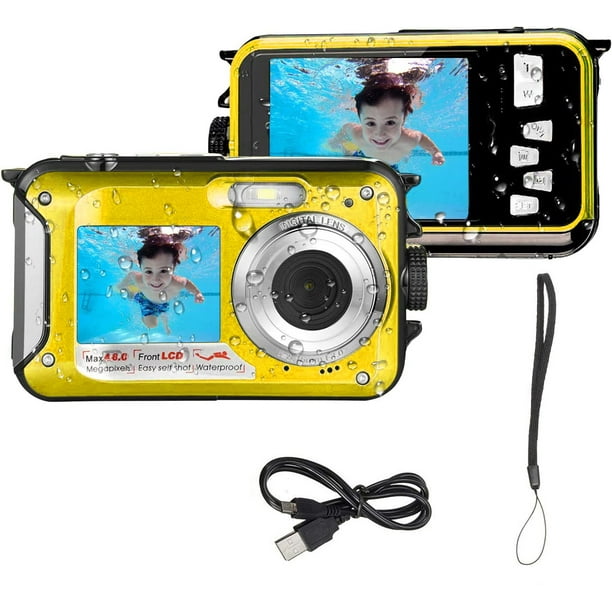 UPDATED MODEL ACUVAR 48MP Megapixel Waterproof Dual Screen Full HD ...