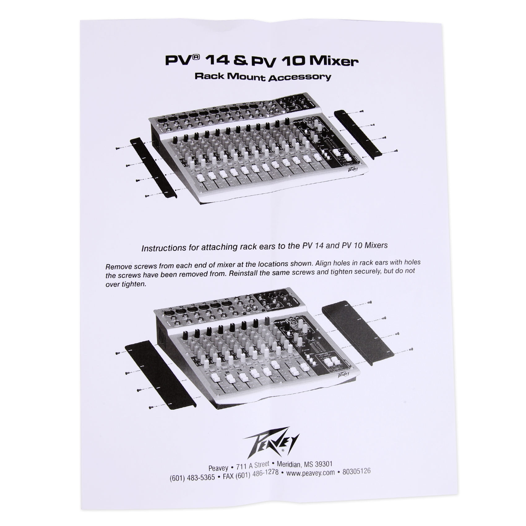 Peavey Pv14 Rack Mount Kit
