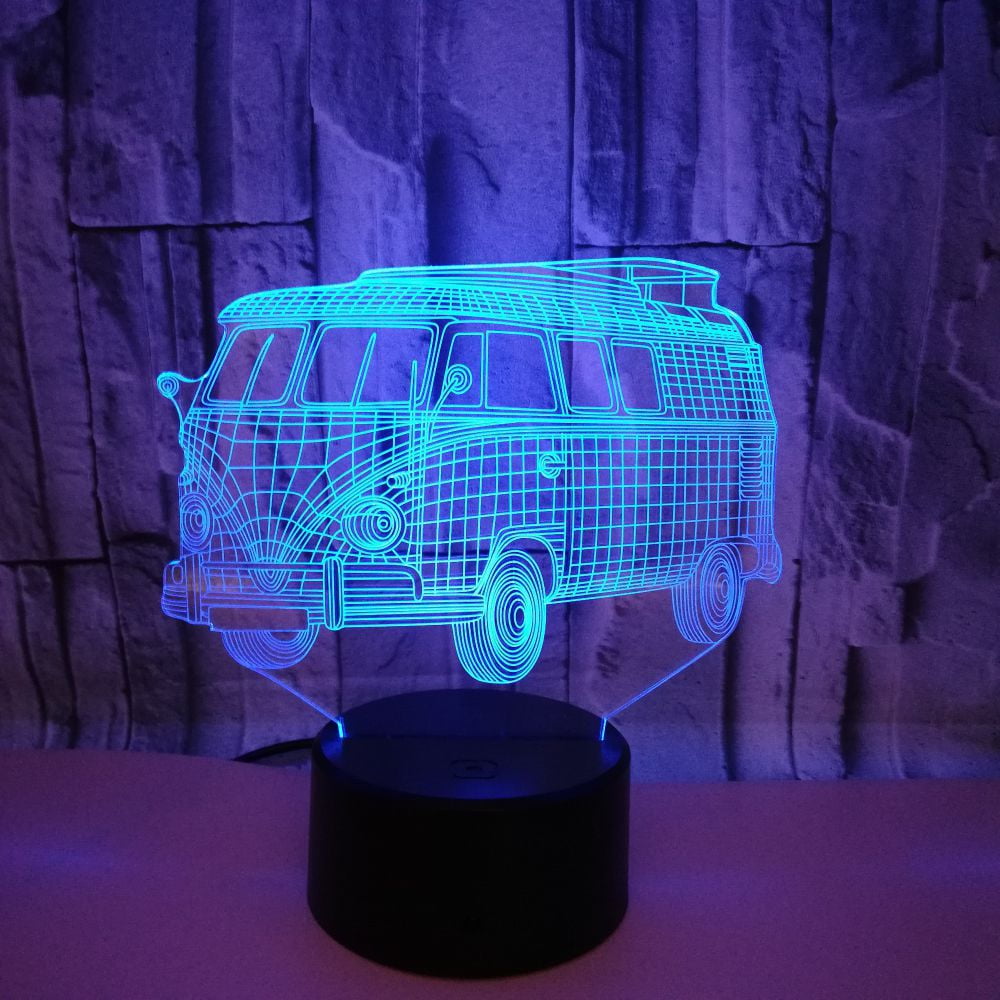 YSITIAN 3D LED Optical Illusion Acrylic Night Light with Remote & Smart ...
