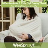 WeeSprout Breathable Nursing Cover for Breastfeeding - 360° Privacy ...