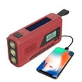 AM/FM Hand Crank Emergency Radio with LED Flashlight - Walmart.com