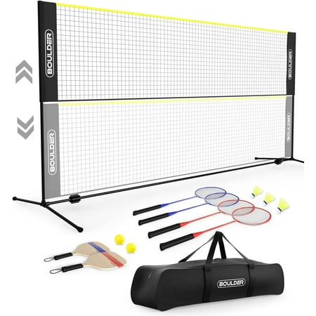 Sports Outdoor Net Set - All-in-One Badminton, Pickleball & Kids ...