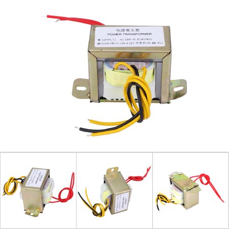12V 30W Power Transformer, Dual AC 12V Output, High Conversion ...