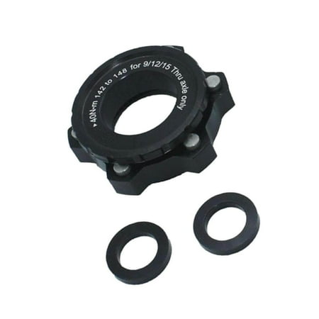 Bike Center Lock to 6-Bolts Rotor Hub Adapter Thru-Axle Hub Brake Disc ...