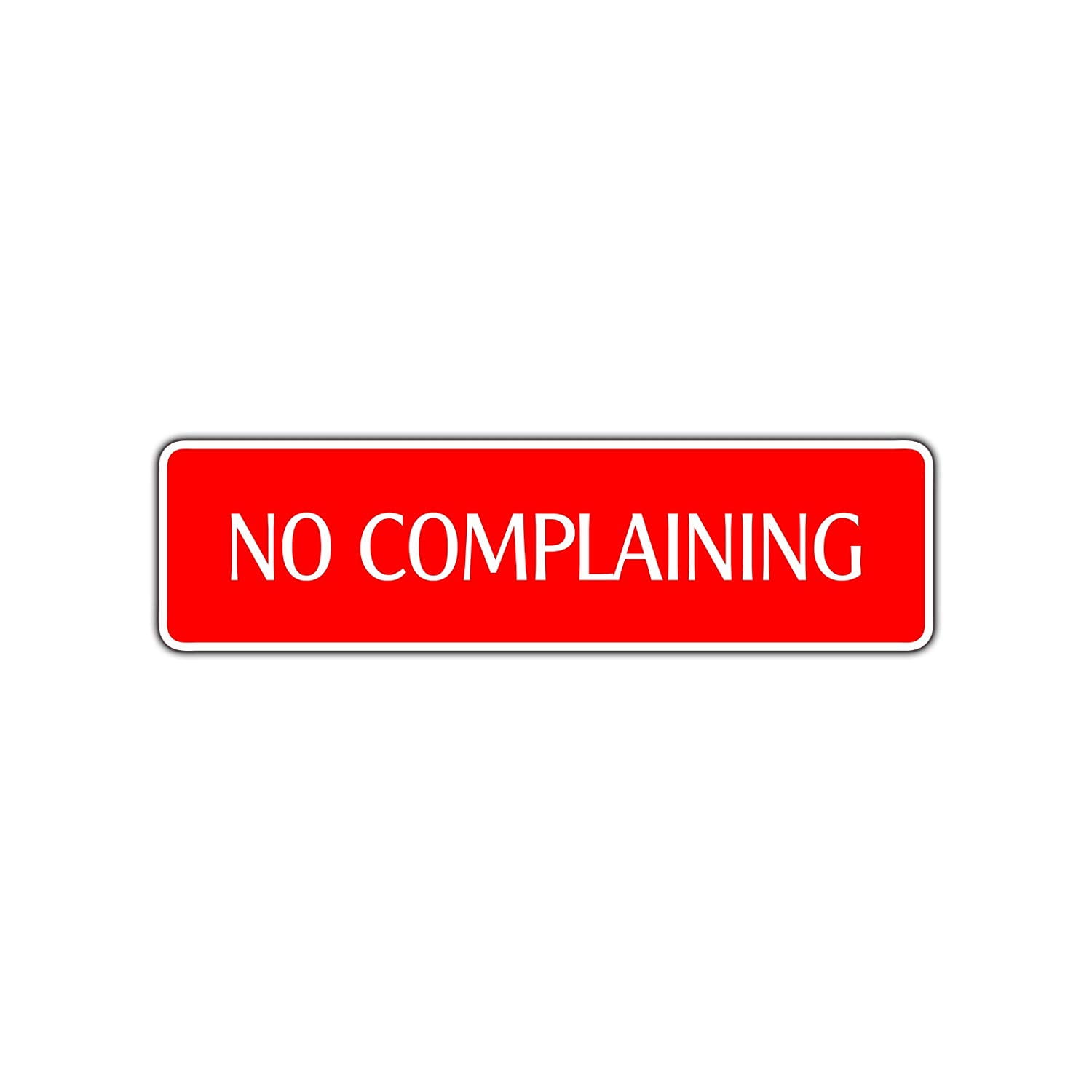 No Complaining