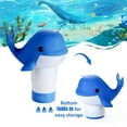 MKLZ Whale Chlorine Tablet Floating Dispenser, Pool and Hot Tub Floatie ...