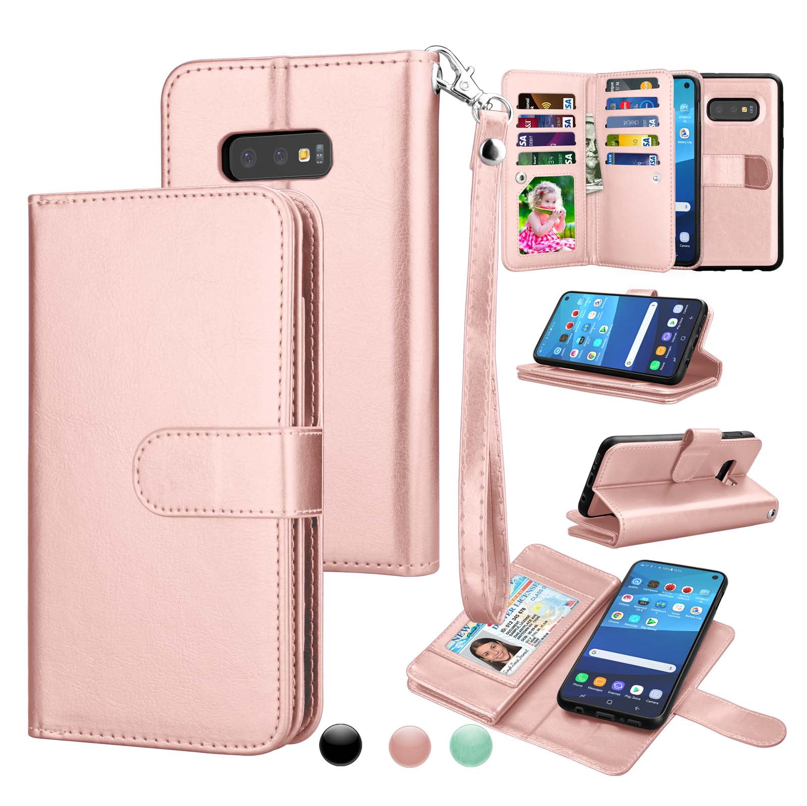 Wallet Cases For Samsung Galaxy S10 / S10E / S10+ / S10 Plus / S9 / S9 ...