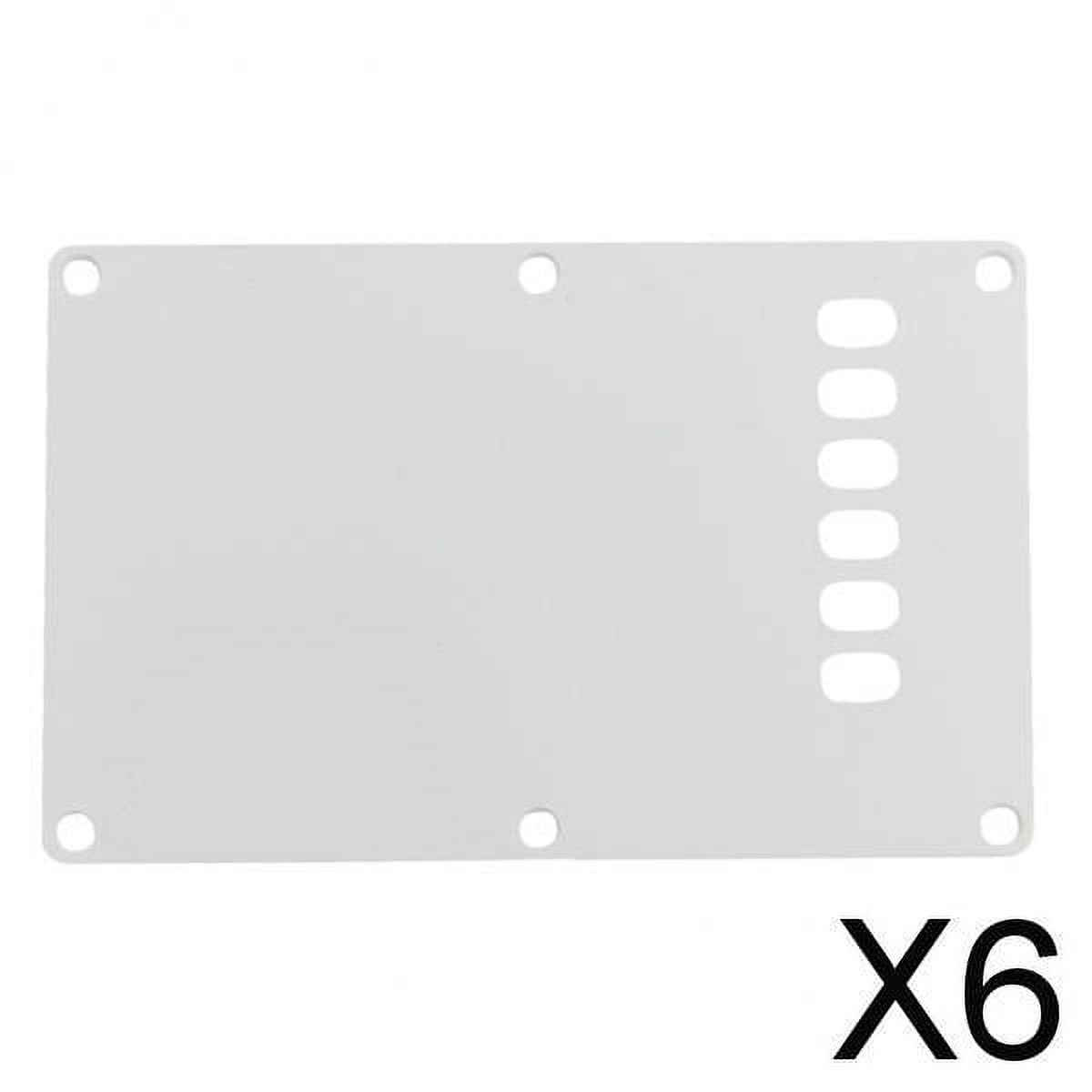 6xPickugard Tremolo Cavity Cover Placa Trasera Para Guitarras ...