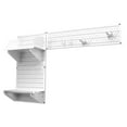 Wall Control Pegboard Garden Tool Board Organizer with White Pegboard ...