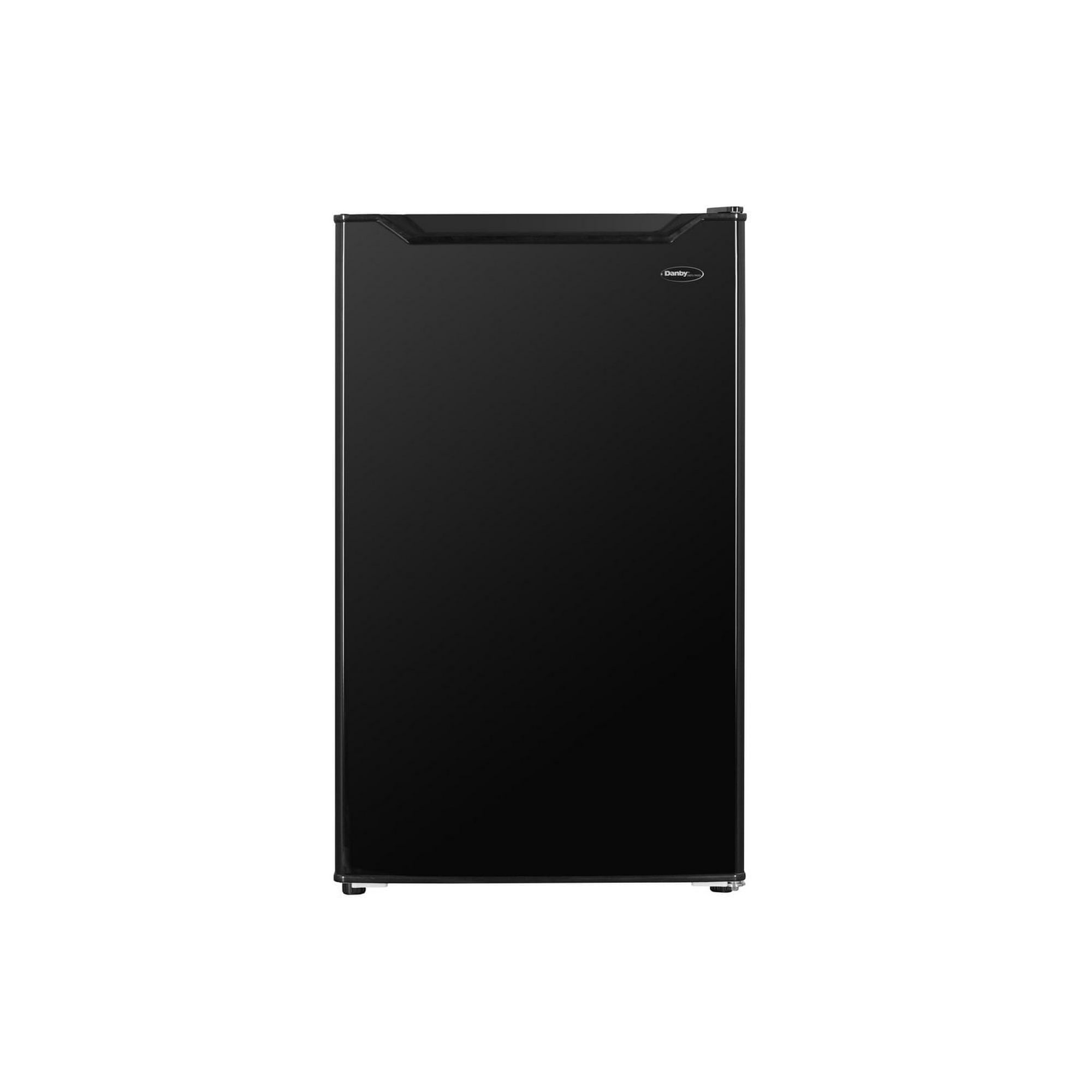 Danby Dar032b2bm 3.2 Cu. Ft. Compact Fridge In Black • Dimensions (Wxdxh): 44.91 Cm X 46.99 Cm X 83.06 Cm (17.68 In. X 18.5 In. X 32.7 In.) • Weight