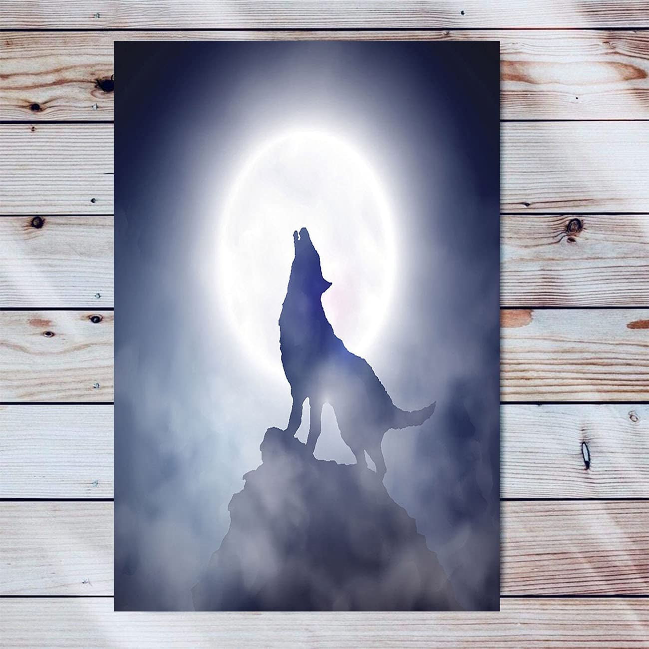 Wolf Moon Painting
