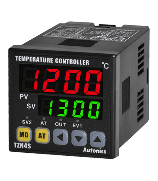 TZN4S-14S Autonics PID Temp Control, 1/16 DIN, Digital, SSR Output, 1 Alarm Out, 100-240 VAC ...