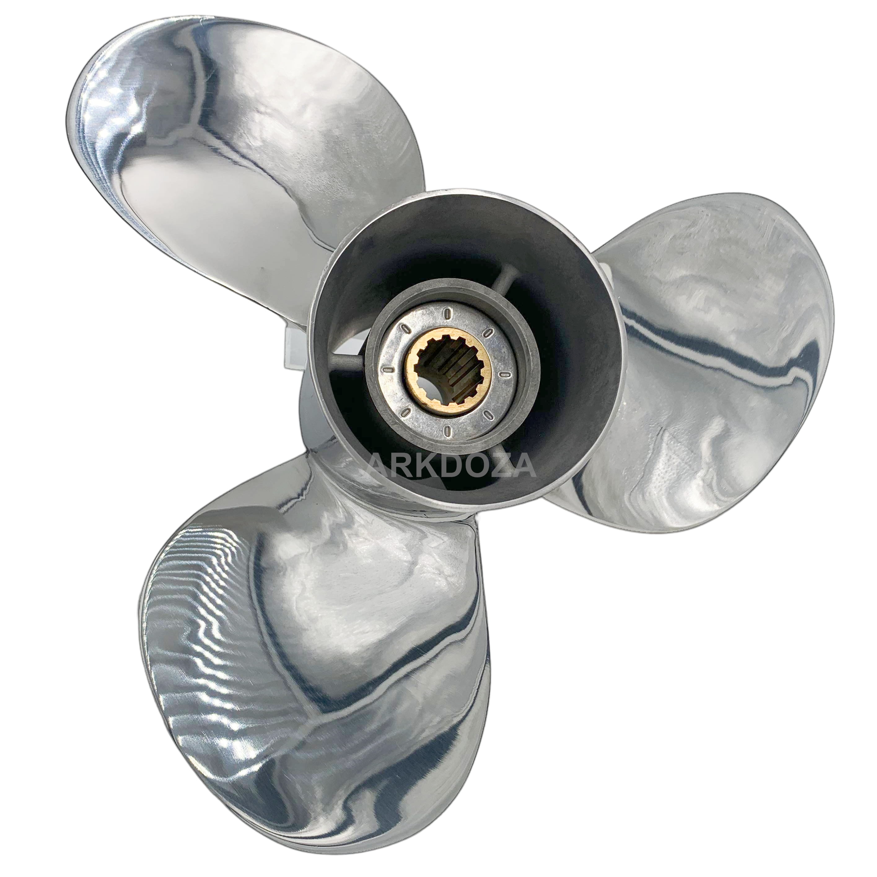 Propeller 11 3/8x12 for Yamaha Outboard 40-55HP Stainless Steel 13 ...