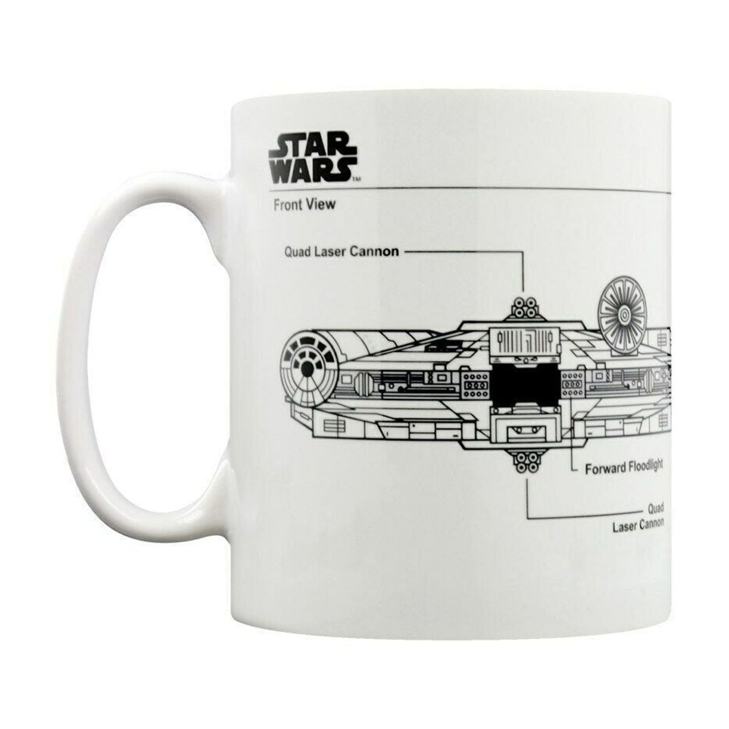 Click here for Star Wars Millennium Falcon Sketch Mug One Size prices