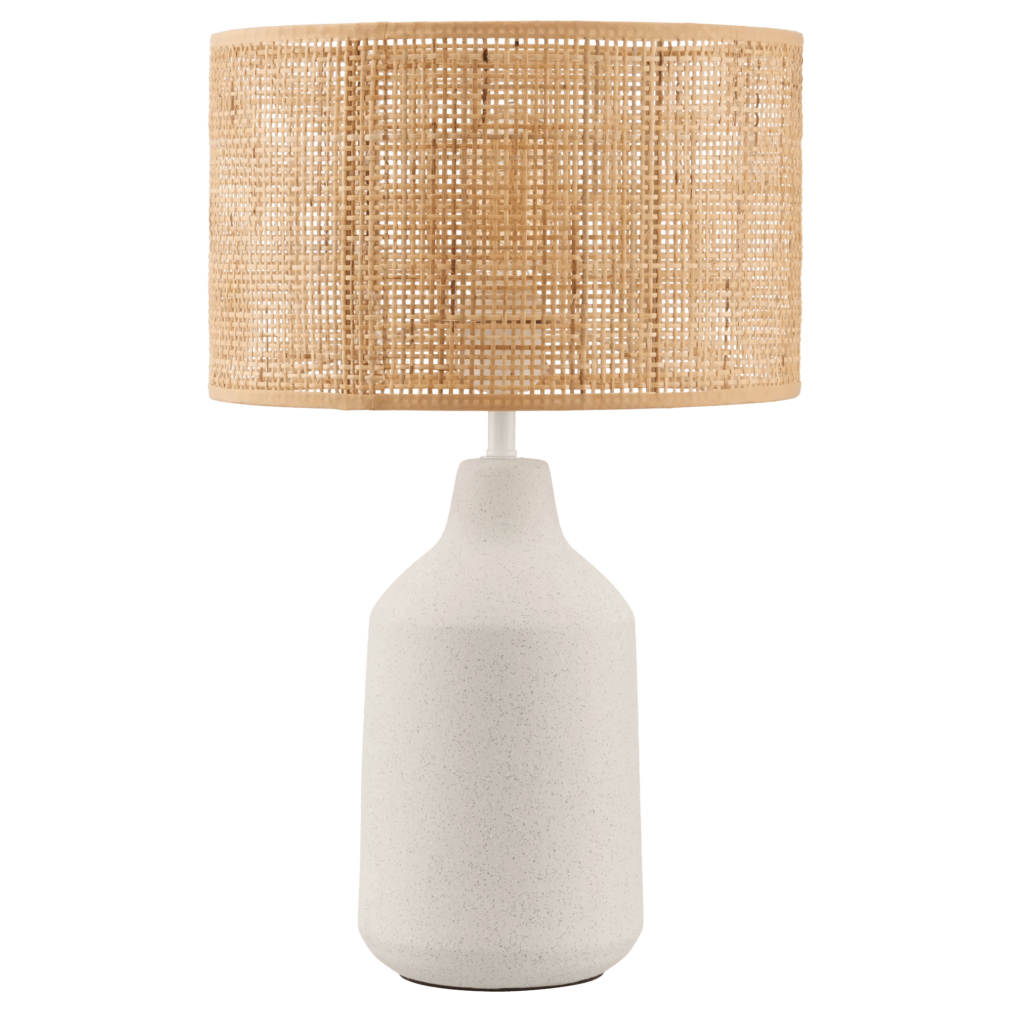 Click here for Bouclair Natural Ceramic And Rattan Table Lamp 22... prices