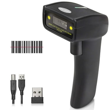 EOM-POS Cordless Wireless Barcode and UPC code Scanner/Reader with ...