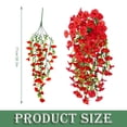 1Bundle Artificial Morning Glory Wall Hanging Household Imitation ...