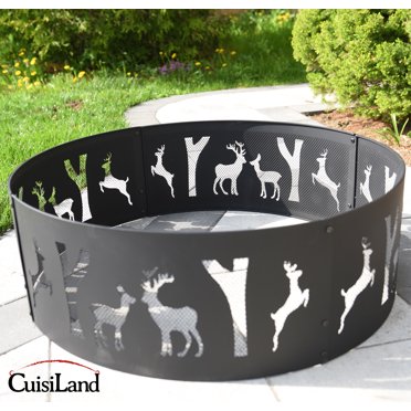 44 in. Round Fire Ring - Walmart.com