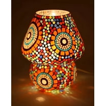 CLASSICO Handcrafted Multicolor Turkish Mosaic Globe Table Lamp ...