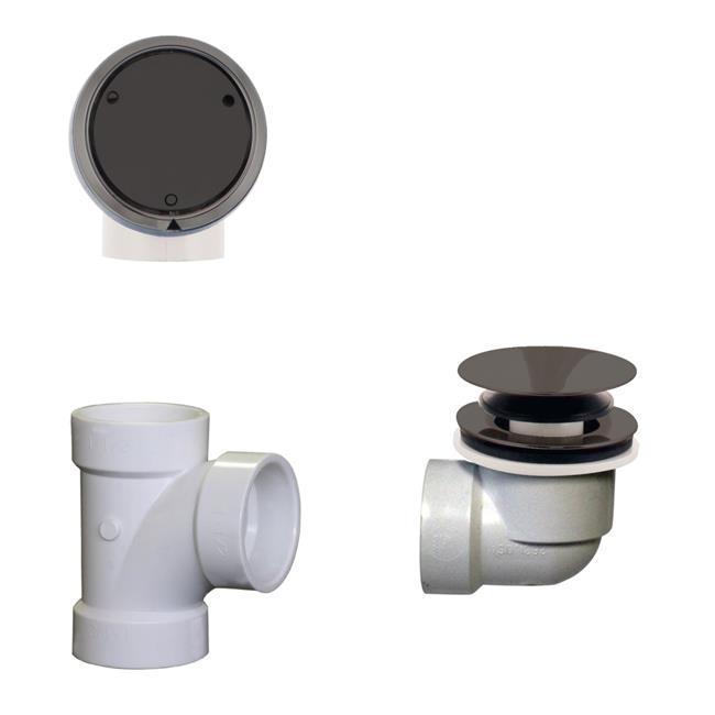 Westbrass D593CHPM-12 Deep Soak Closing Overflow Plumbers Pack with ...