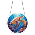 Artistic Flat Acrylic Suncatcher Window Hanging Decor, 2D DIY Light ...