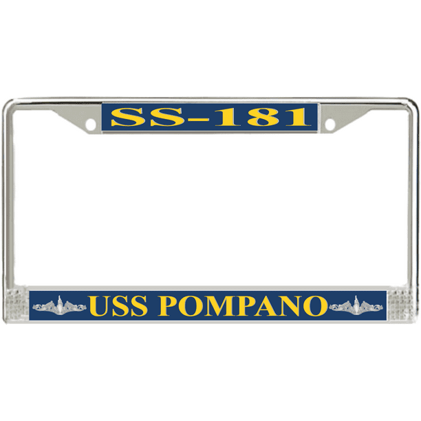USS Pompano SS-181 License Plate Frame - Walmart.com