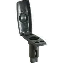 Attwood 910R3PB-7 LightArmor Black Round Series 3-Pin Plug-In Base ...