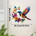 Beforeyayn Bird Metal Wall Art, Iron Flower and Bird Wall Hanging for ...