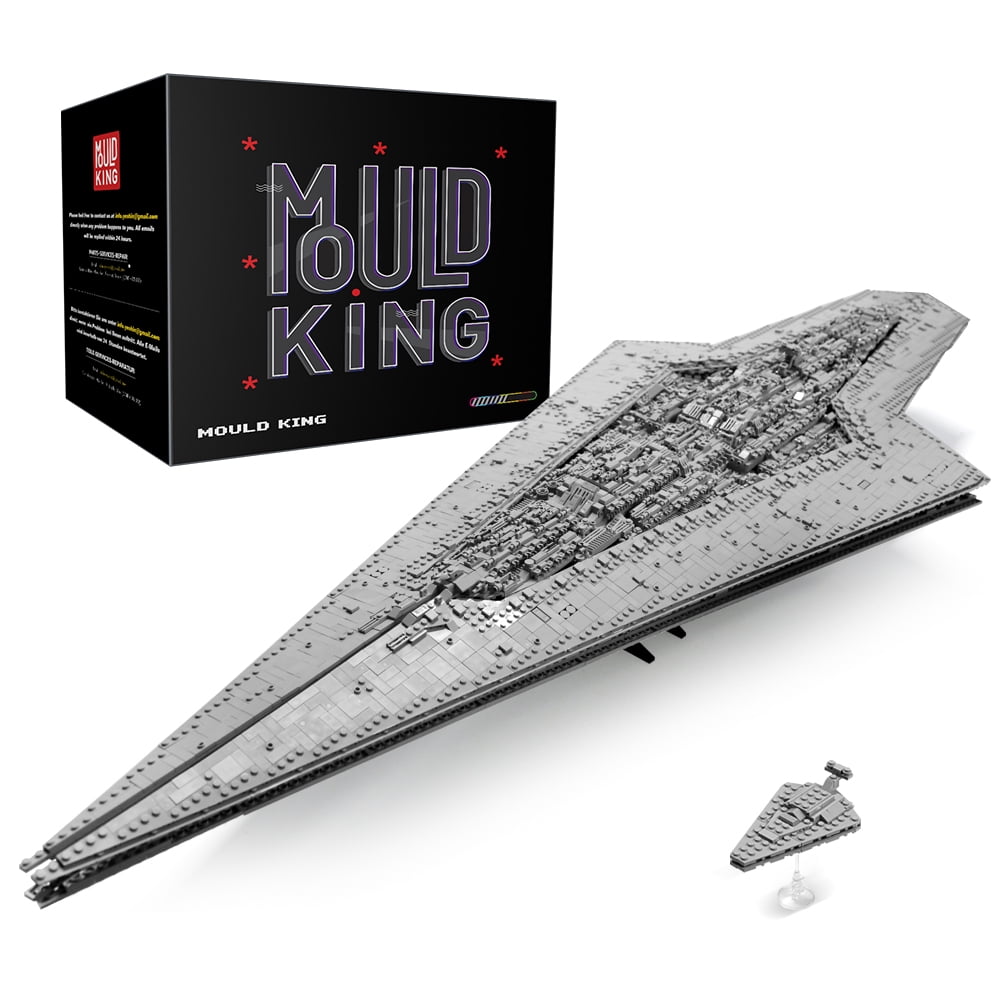 Buy Mould King 13134 Star Destroyer Kit, 7588 Pieces Building Blocks ...