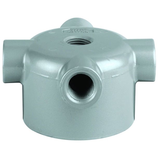 Killark VXA-2, Lighting Fixture Splice Box, V Ser Incan .75 In X Type ...