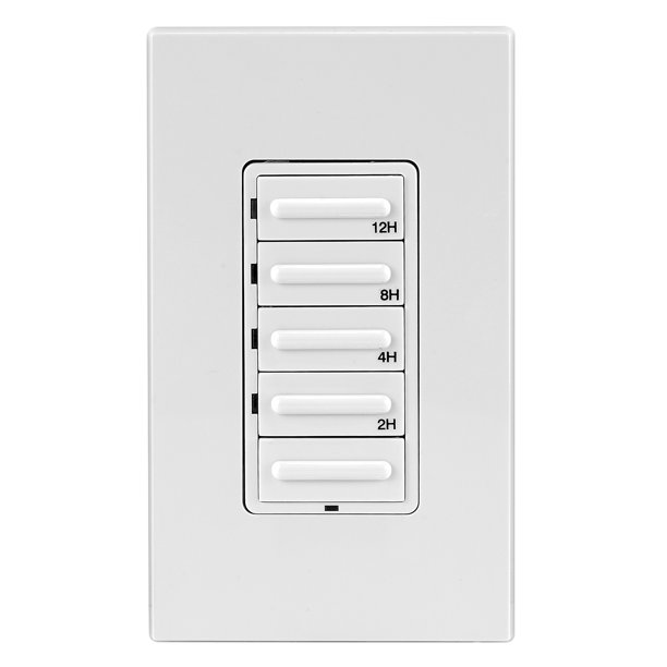 Leviton 001-LTB12-1LZ 20A 120V White/Ivory/Light Almond Decora Preset ...