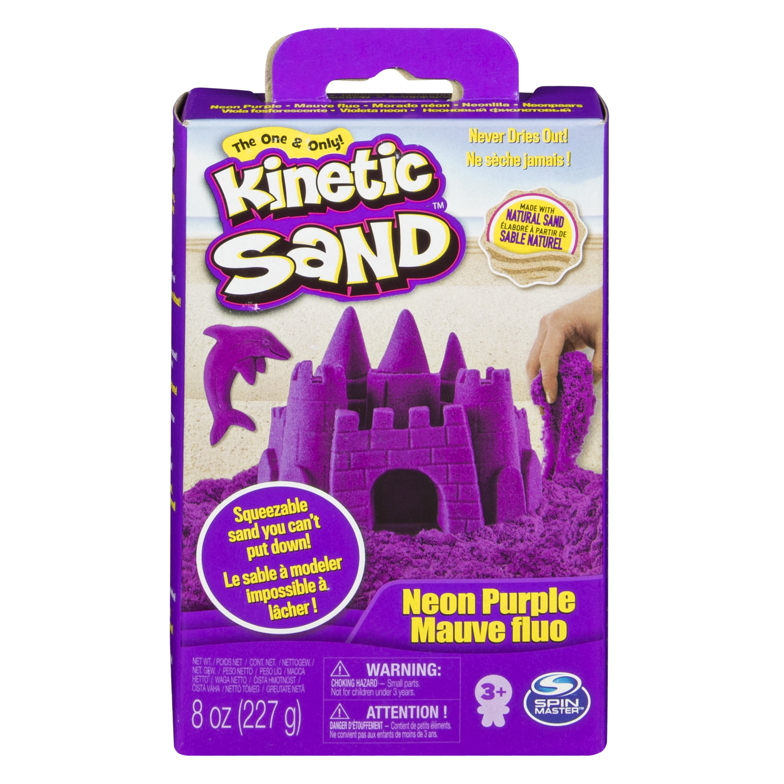 Kinetic Sand - 8oz Purple - Walmart.com - Walmart.com