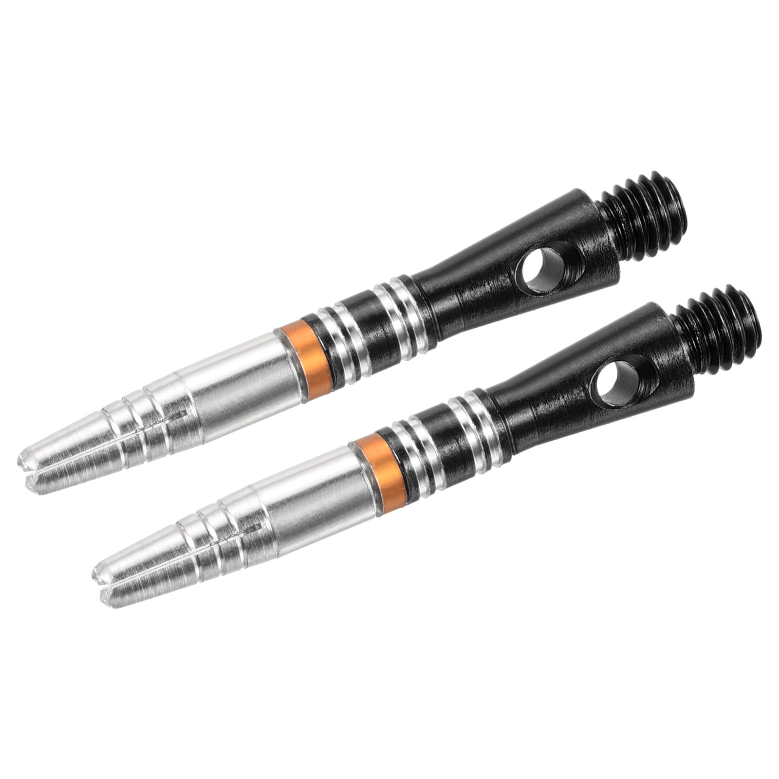 Uxcell 40mm Dart Shafts, 2BA Thread Aluminum Dart Stems 2 Pack (Black ...