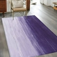 4x6 Area Rugs Purple Ombre Non-Skid Rubber Backing Large Rectangle Rugs ...