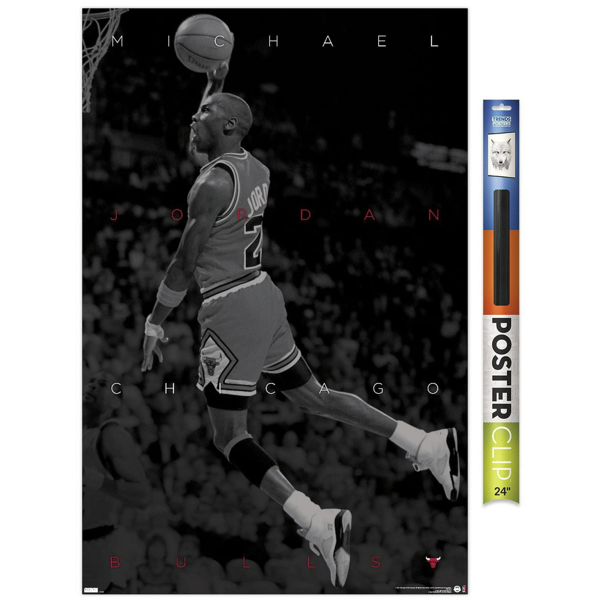 Click here for Trends International Michael Jordan - Black And Wh... prices