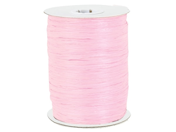 Paper Pink gift packaging Raffia Ribbon - Walmart.com