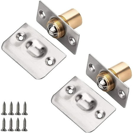 Tatum88 2 Pieces Ball Catch,stainless Steel Ball Catch Clasp For Door ...